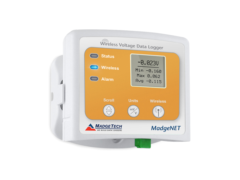 Thiết bị bộ ghi dữ liệu điện áp không dây Wireless Voltage Data Logger model RFVolt2000A hãng ...